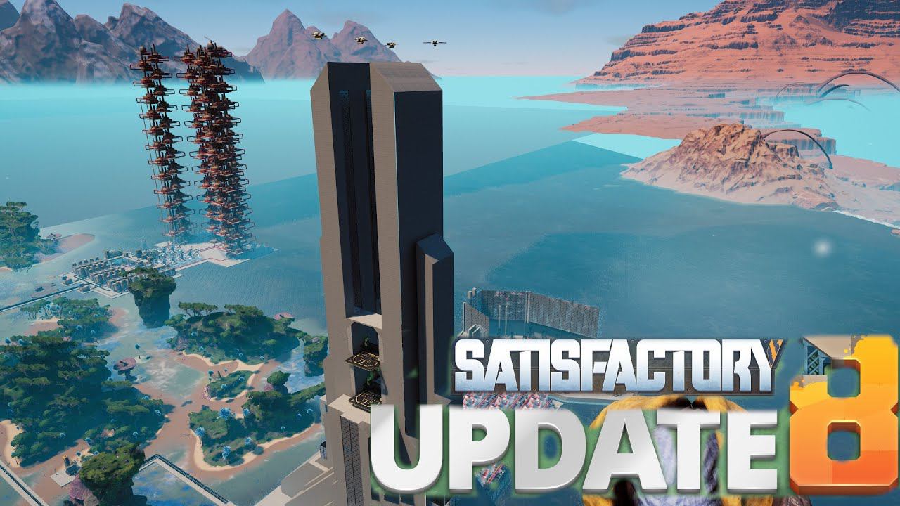 Не влезай, убьет  SATISFACTORY  СТРИМ 7