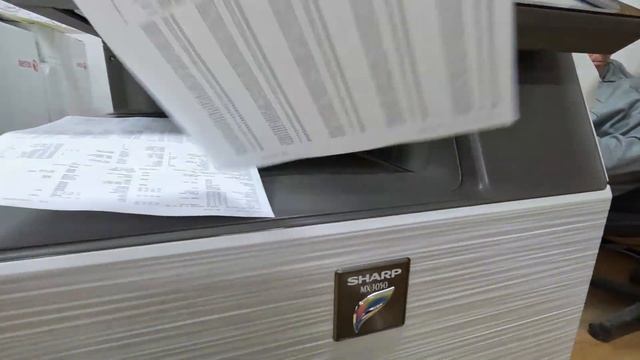 SHARP MX3050 MX3051 condition of the machine FULL REPORT – смотреть ...