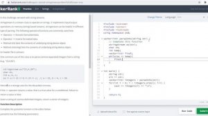 11. String Stream | C++ | Hacker Rank Solutions