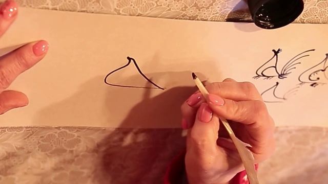 Рисуем ракульскую птичку