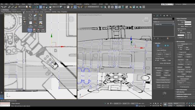 Modeling Helicopter 3ds max tutorial part-2 UH-60 Black Hock