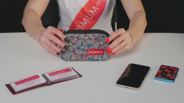 Кошелёк на пояс, колибри - OPTIMUM (wallet)