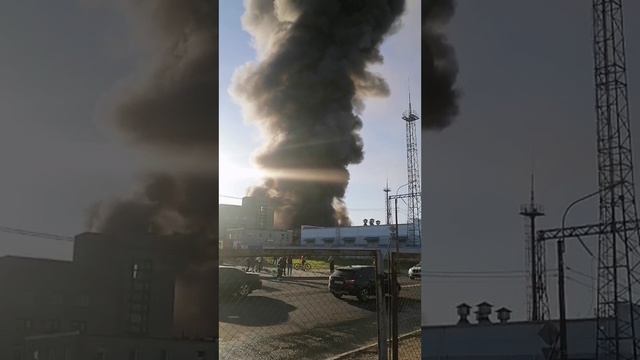 Пожар В Коломягах Горит Склад