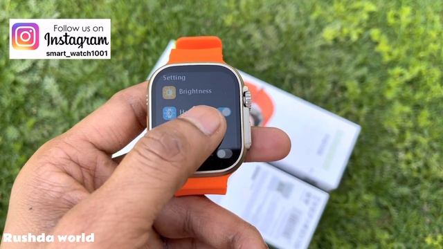 BOROFONE BD3 Ultra Smart watch-1.96-inch Large Screen 2.5D glass ...