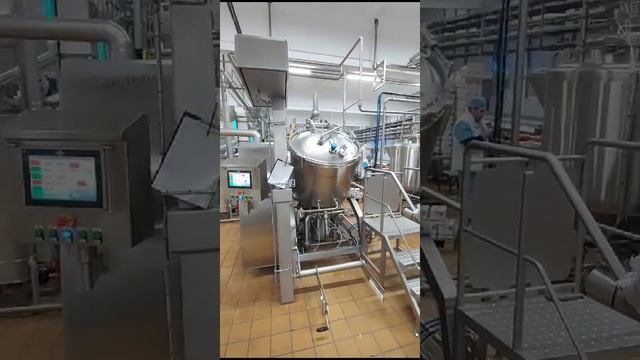 Универсальный котел плавитель ССМ на 1000 литров с обвязкой. Моцарелла.