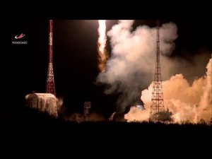 Пуск ракеты-носителя «Союз-2.1б» с космодрома Восточный