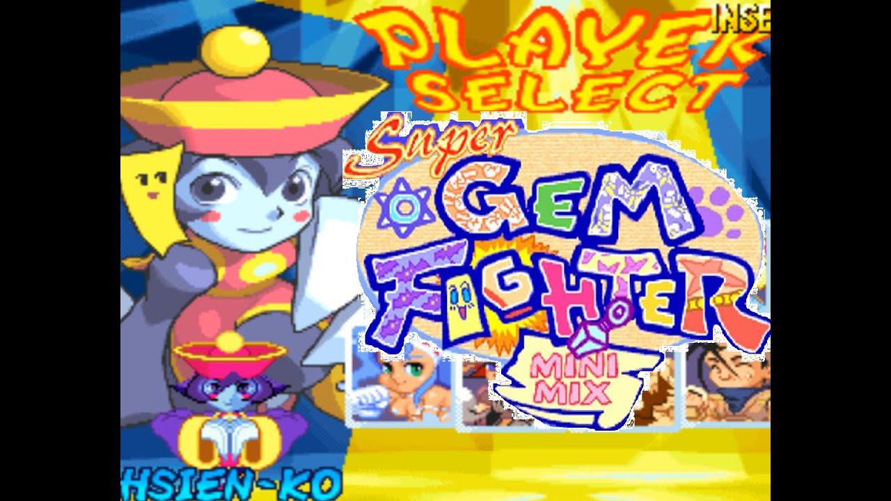 Super Gem Fighter Mini Mix (MAME) Hsien-Ko Arcade
