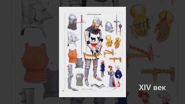 Эволюция рыцарского доспеха и вооружения с XII по XVI век