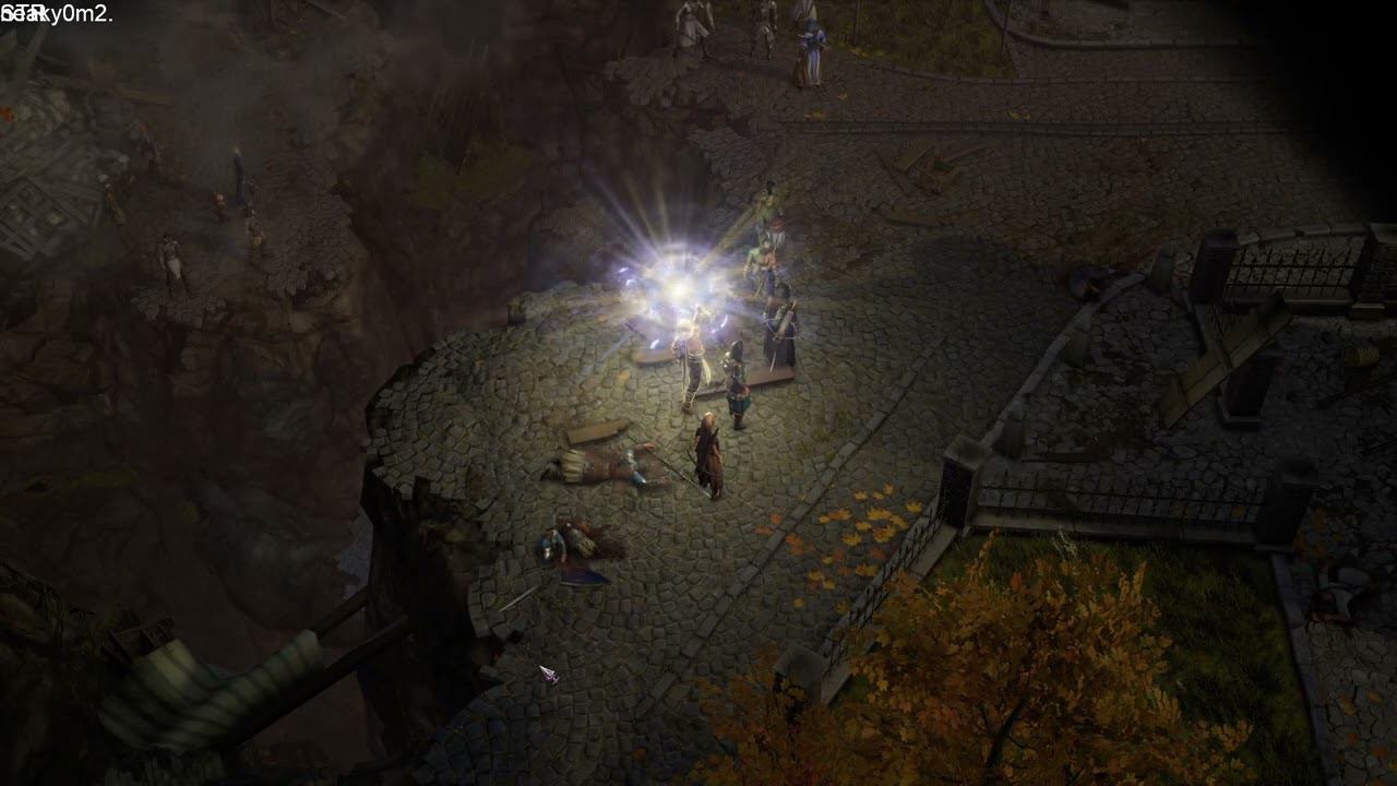 Pathfinder: Wrath of the Righteous. Часть 18. Тени и некромант на рыночной площади.