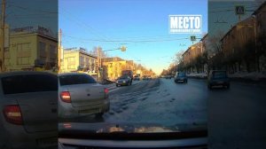 Схема большинства ДТП в городе