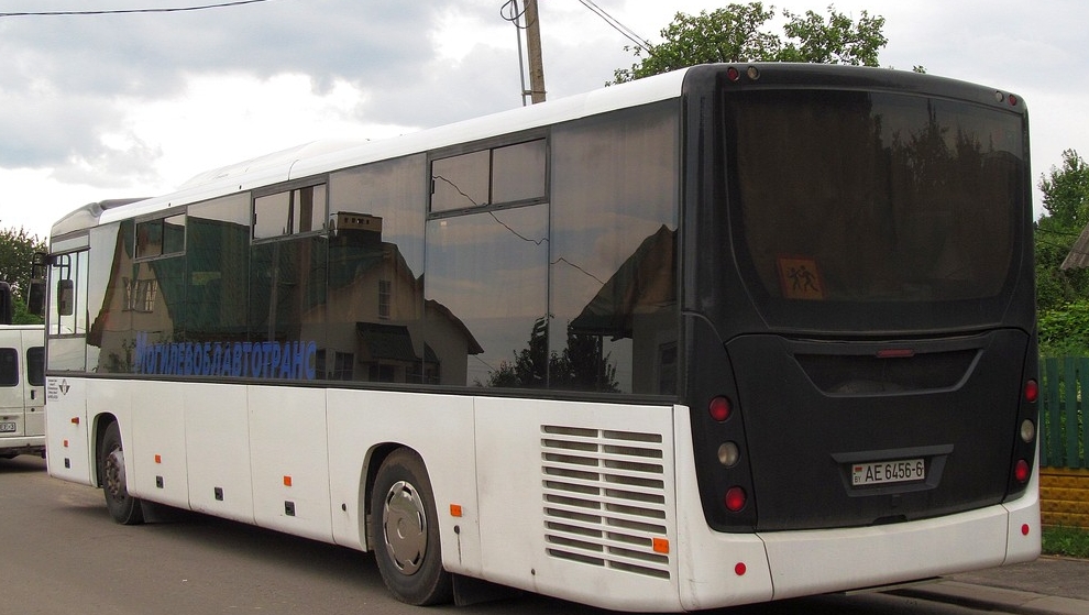 Автобус Славгорода МАЗ 231.062 АЕ 6456-6 Маршрут 213 Иванищевичи - АС Славгород (Лесная - Топсбыт)