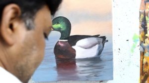 Painting: A Mallard Duck || Step By Step Tutorial || ARTOHOLIC