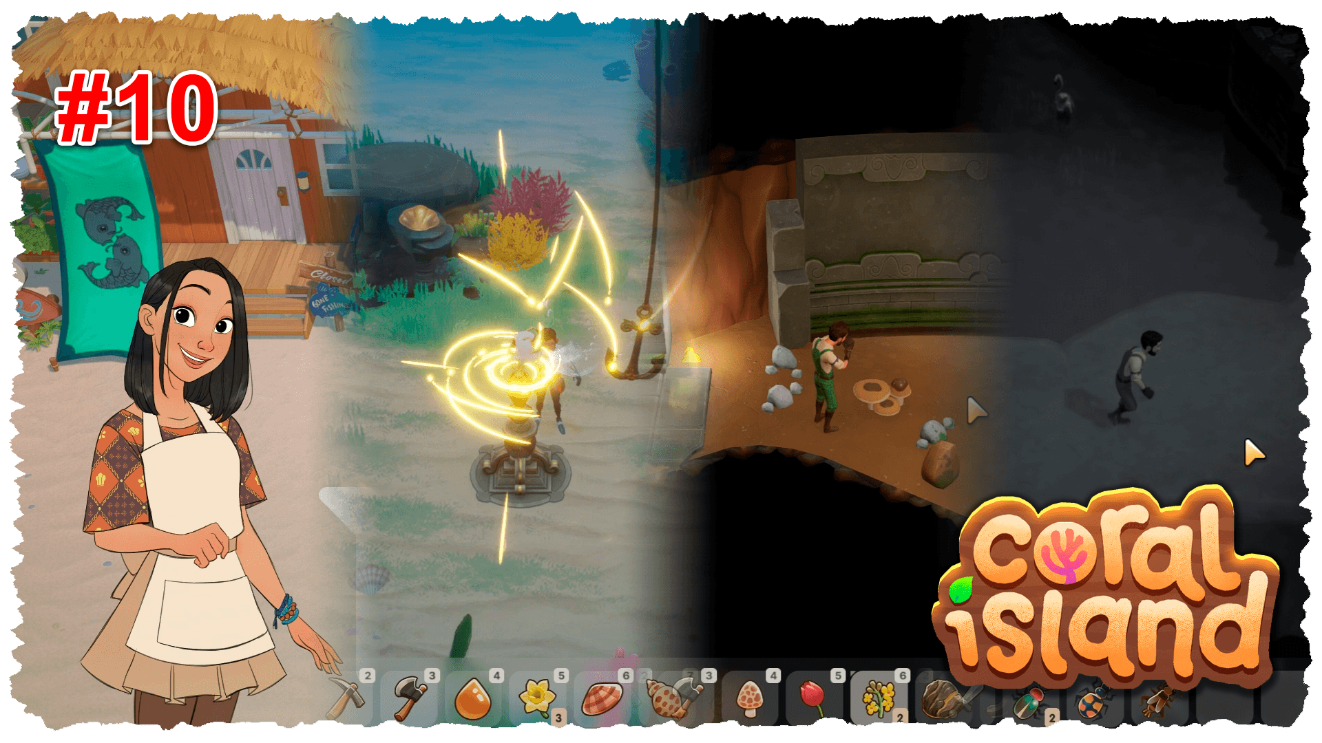 Coral Island #10 Подарки, подземелье и дайвинг