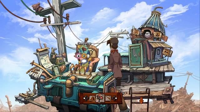 Прохождение Deponia с русскими субтитрами без комментариев 
Часть 4