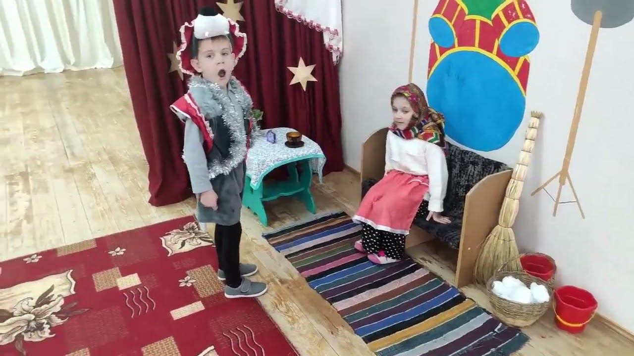 Логопедическая группа. Сказка "Красная шапочка". 2 часть.