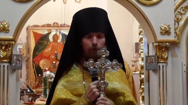 Проповедь наместника монастыря иеромонаха Михея в неделю 27-ю по Пятидесятнице