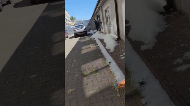 Сжигание пуха (Антистресс)