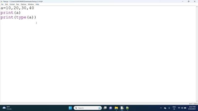 What is Data Type Part-3 | SaiKumar Valaboju | Microsoft Python Certified Associate – смотреть ...