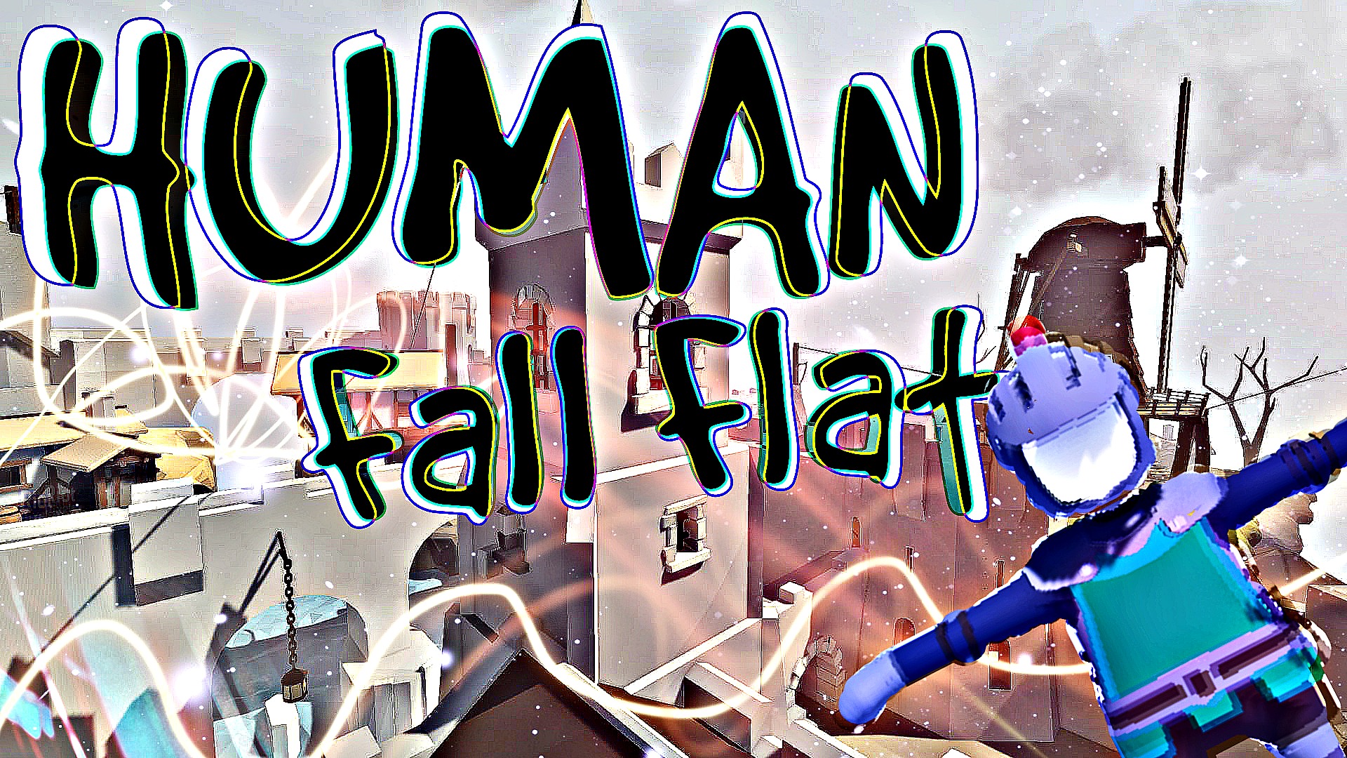 ? HUMAN FALL FLAT?ЧЕЛОВЕК ПАДАЮЩИЙ ПЛАШМЯ ? УГАРНЫЙ ПАРКУР?СУМАСШЕДШИЙ ПЛАСТИЛИН ? АЦТЕК ?
