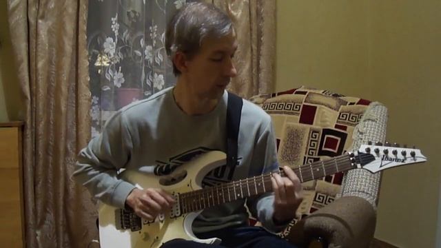 Песня  "Девочка моя" - на гитаре