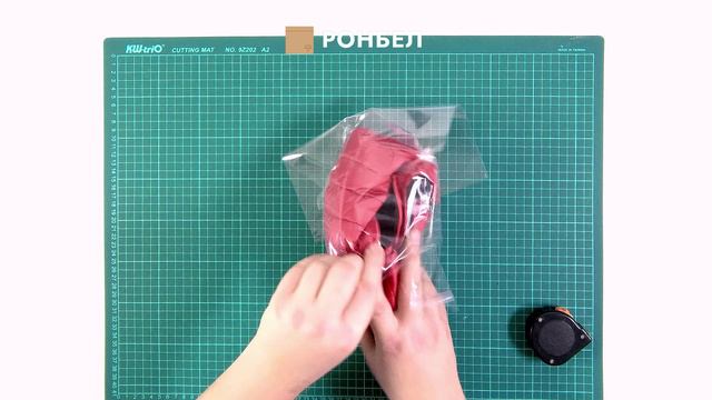 ПП пакет с клапаном и скотчем 220×350