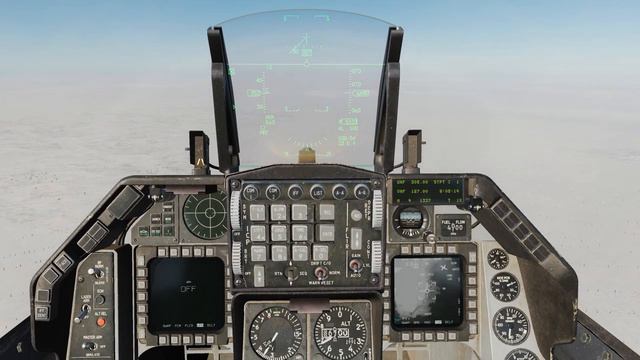 F-16С Использование радара по наземным целям