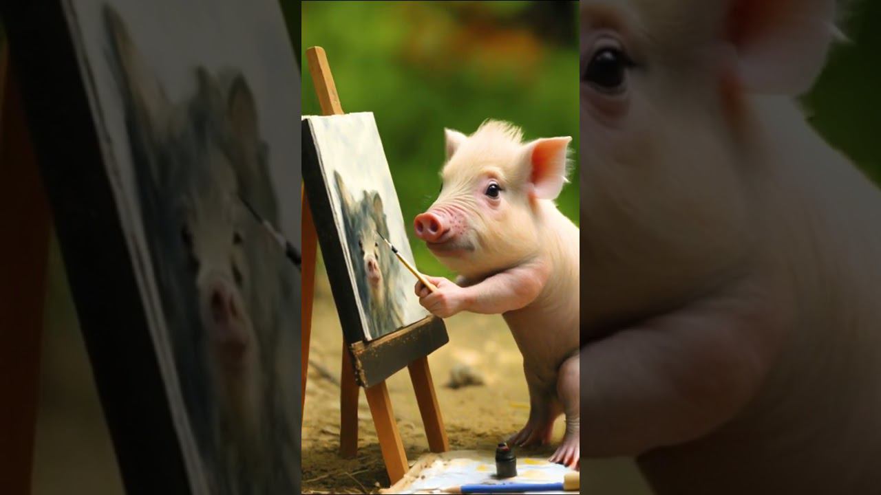 Минипиг на отдыхе #shorts