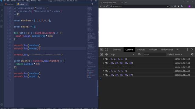 JavaScript Crash Course - PART 5 – смотреть онлайн видео от CSS Дизайн ...