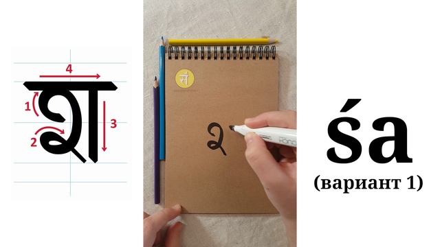 Курс "Деванагари и санскрит". Занятие 8. Изображение на письме полугласных и шипящих звуков.