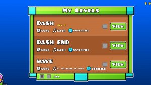 ВСЕ МОИ НОВЫЕ УРОВНИ B geometry dash | geometry артем