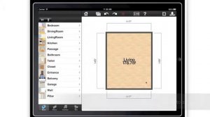 【iPad】RoomDesign (Dimension line)