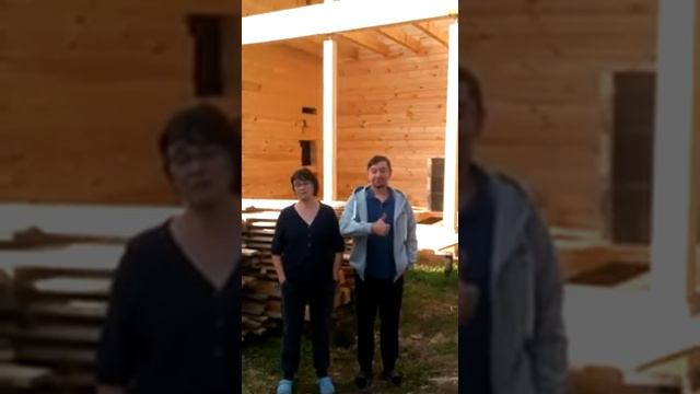 Дом из проф.бруса 140х140 мм размером 6х8 м,  построенный в Серпуховском р-не в июле 2020