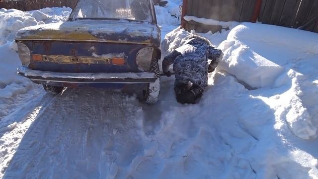 Морозный выезд на Заз багги .