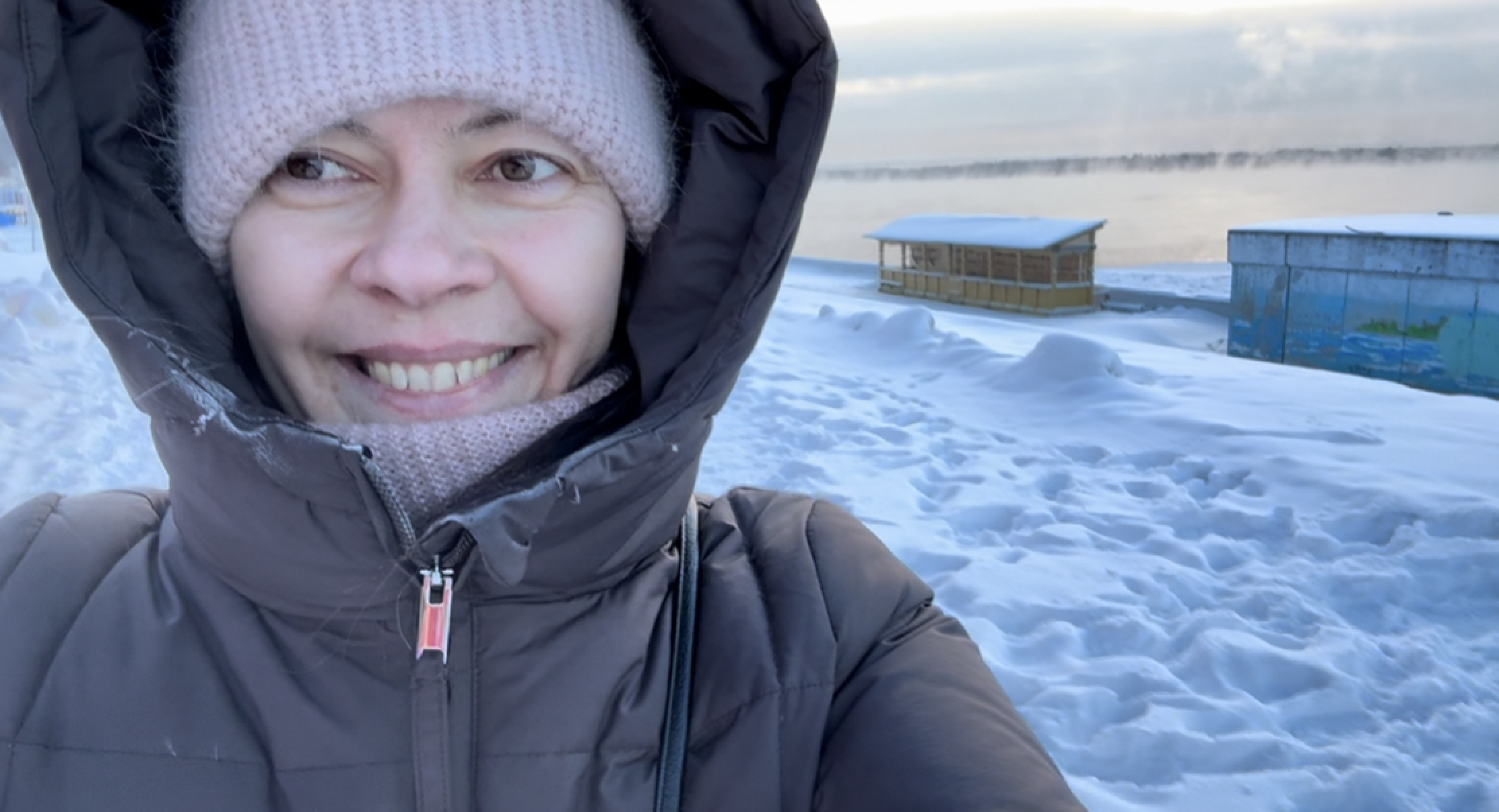 Городец. Горячий туман над Волгой -25. Музей самоваров. Нижегородская область. 06.01.2024