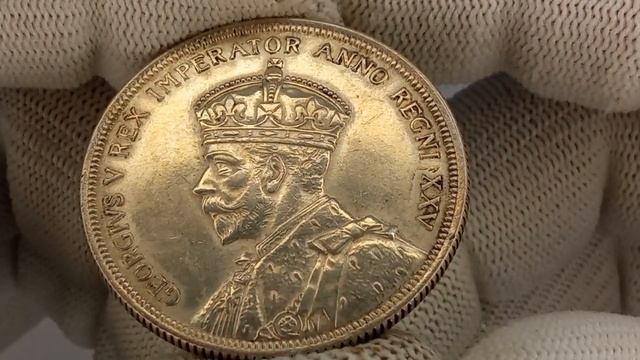 Канада 1 доллар, 1935 года 25 лет правлению Короля Георга V.