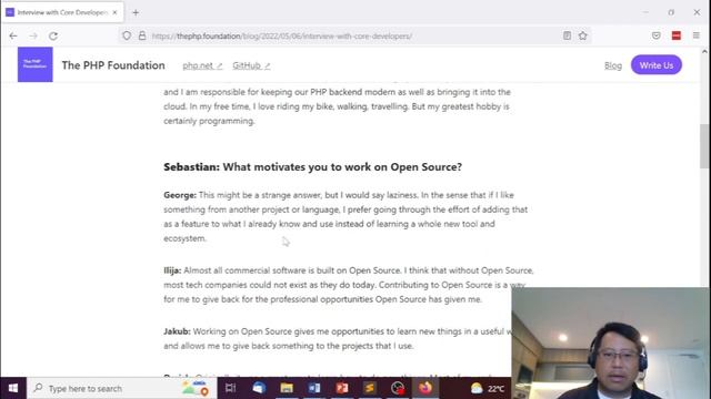 Php Foundation May 2022 Update Developers Assemble смотреть 
