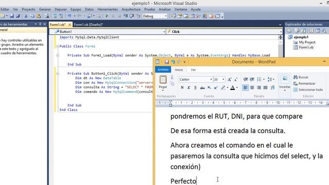 Como arrojar consultas SQL a Textbox en Visual Basic | VB | NET MySQL – смотреть онлайн видео от ...