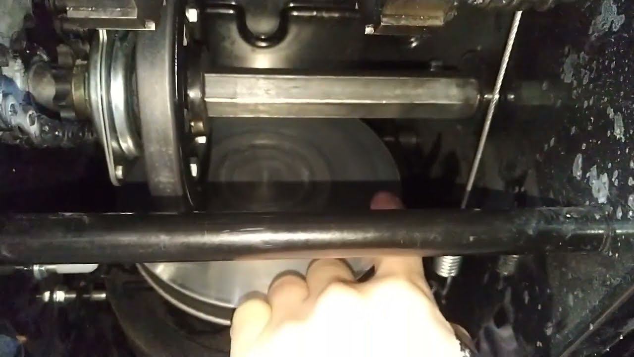 Увеличение задней скорости снегоуборщика чемпион stt1170e