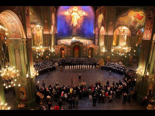 Участие хора "Сольба" в Хоровом Соборе в главном храме Вооруженных сил РФ