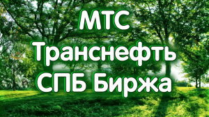 МТС, Транснефть, СПБ Биржа. Обзор 05.05.2023.