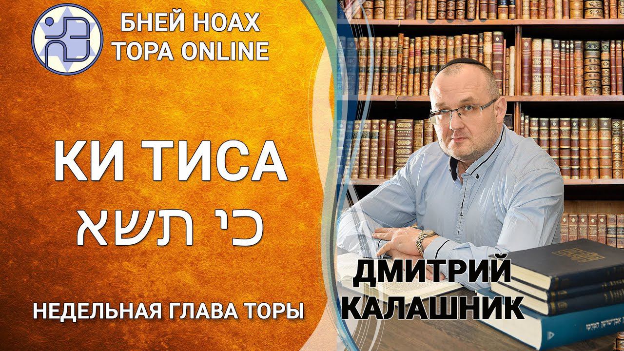 Недельная глава КИ ТИСА || Дмитрий Калашник || 5782