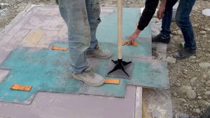 Формы для Печатного бетона УРАЛЬСКИЙ СЛАНЕЦ