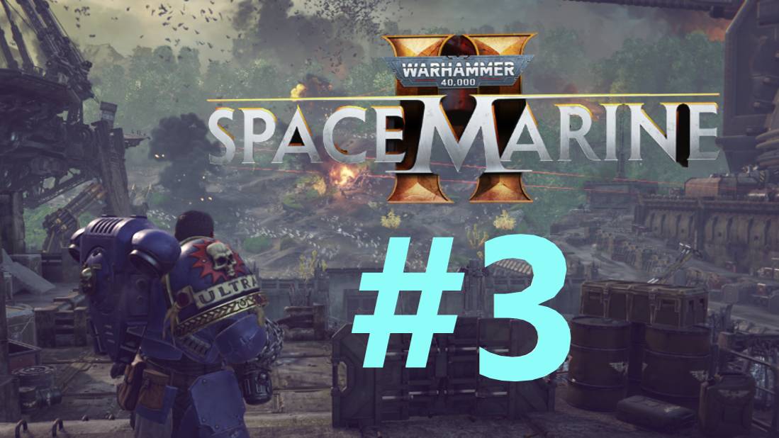 Warhammer 40,000 Space Marine 2 первый босс #3