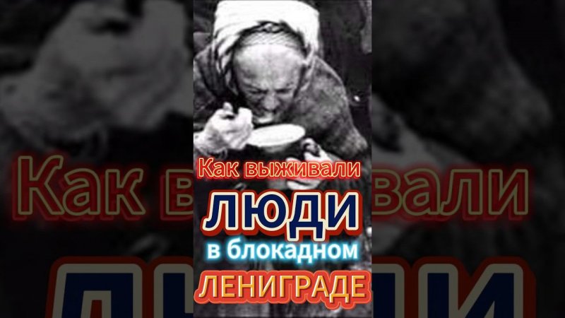 Как выкручивались простые Ленинградцы