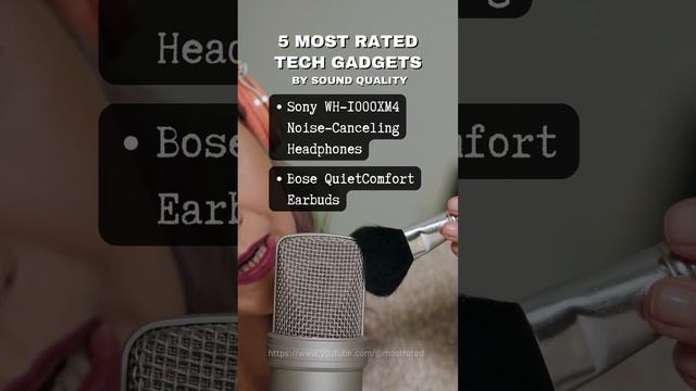 5 MOST RATED Tech Gadgets by Sound Quality