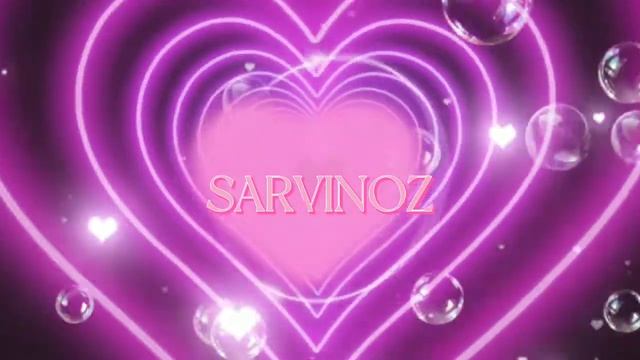 Sarvinoz ismiga ajoyib video♥| Ismlarga videolar - смотреть видео ...