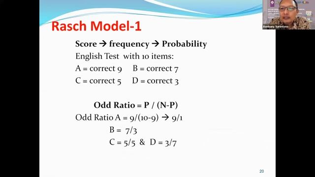 Lecture Series - Theory and Practice The Rasch Model in Public Places ...