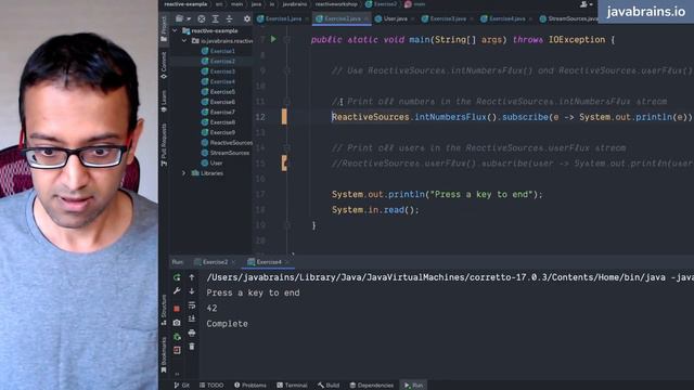 18 The subscribe method (Reactive programming with Java - full course)