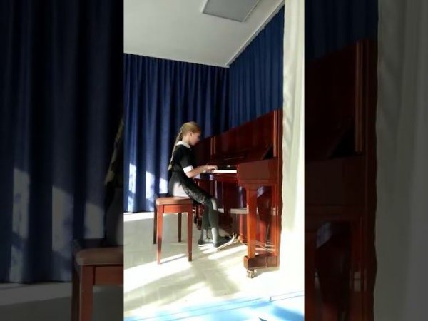 Емелина Ульяна Бах Маленькая прелюдия ре минор