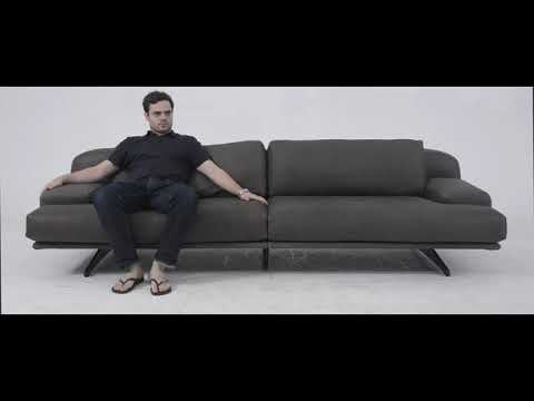 Трёхместный диван Iruka 3,5 Seater, Timothy Oulton - смотреть видео ...